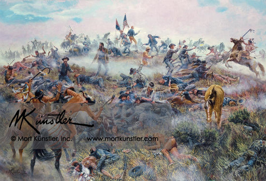 Custer’s Last Stand - limited edition print – The Official Mort ...