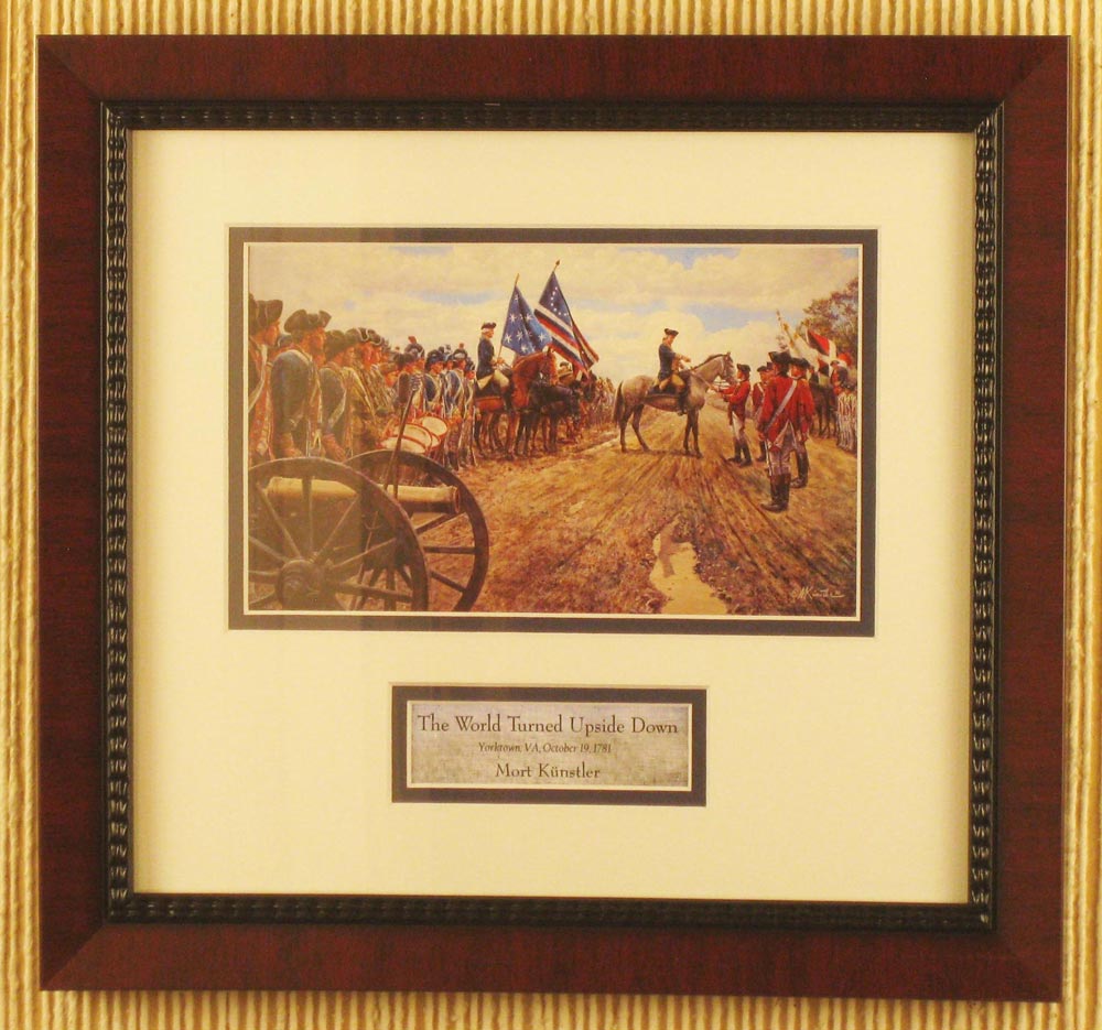 World Turned Upside Down, The – Framed Print – The Official Mort ...